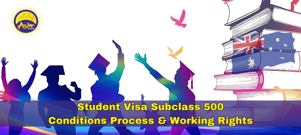 Student Visa Subclass 500 Conditions, Process & Working Rights